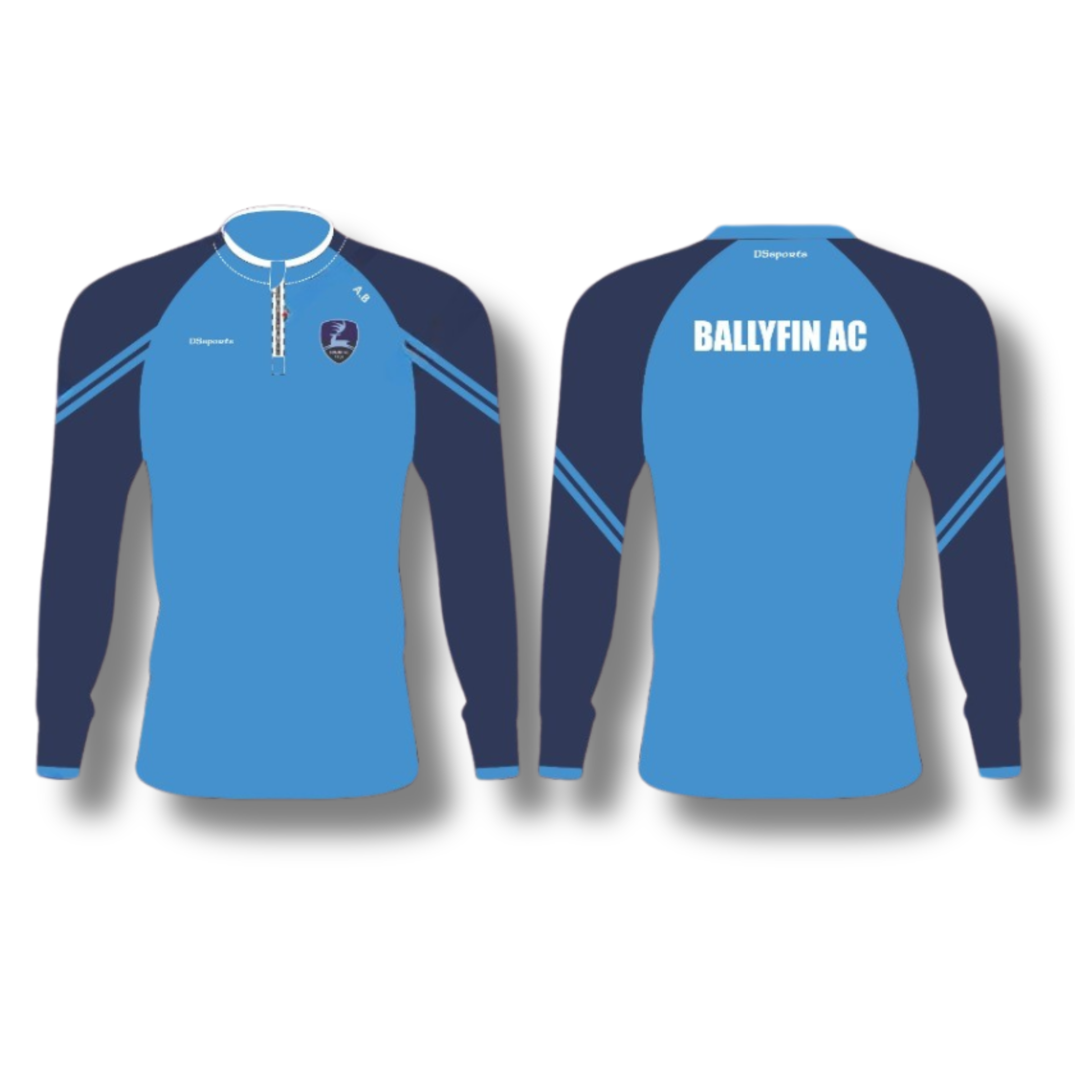 Ballyfin AC - Half Zip | Custom Half Zip Ireland | DS Sports Ireland ...