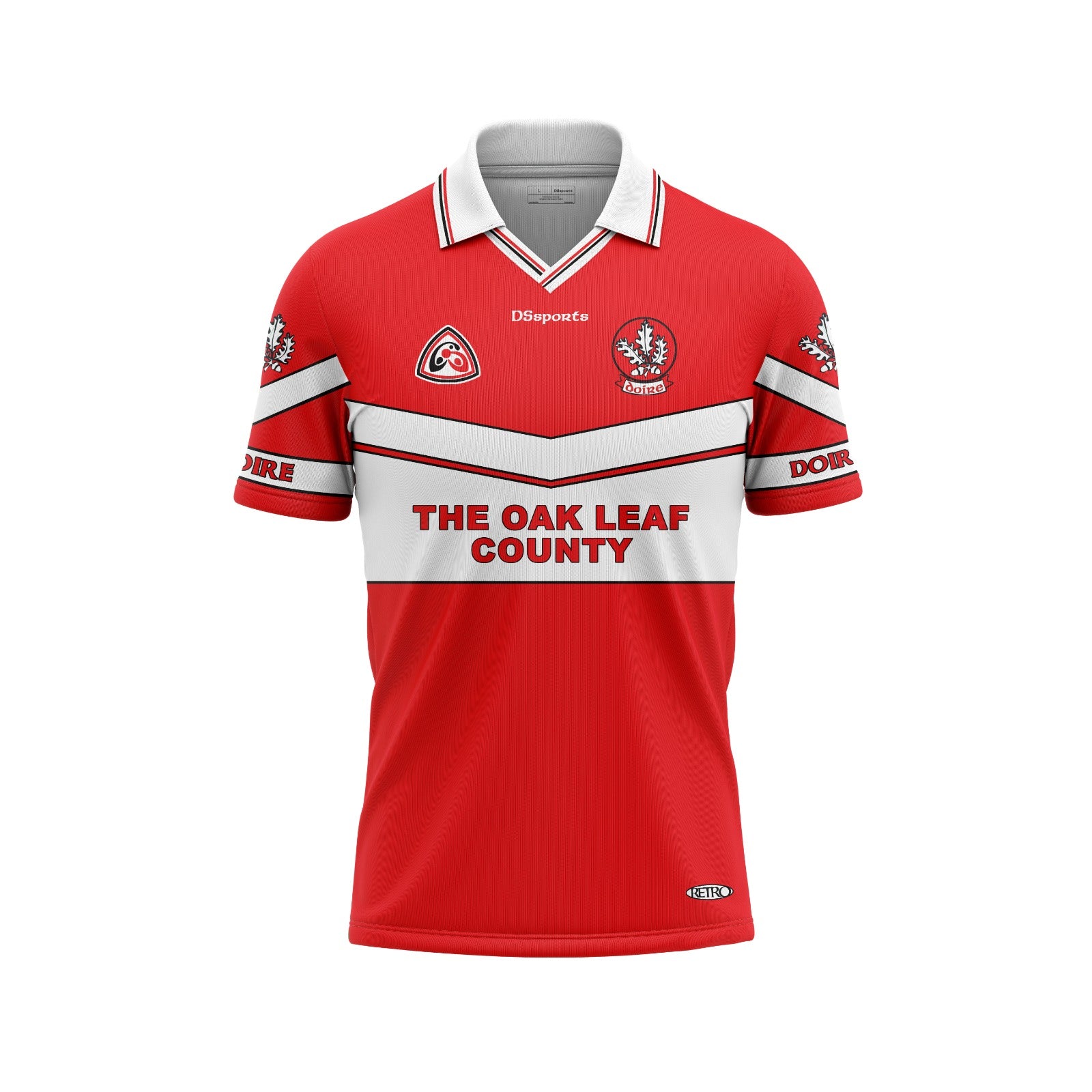Retro GAA jersey - Derry | Custom GAA Jersey Ireland | DS Sports ...