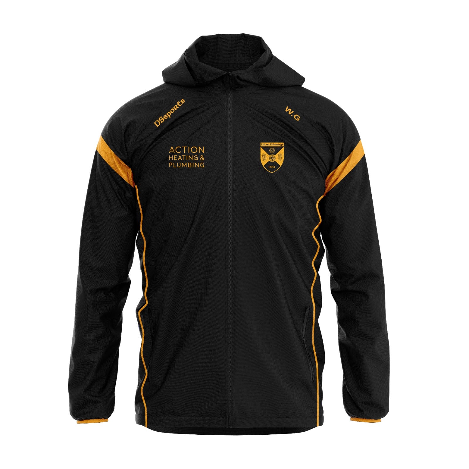 Ashford GAA - Ladies full zip Windbreaker | Custom GAA Teamwear Ireland ...