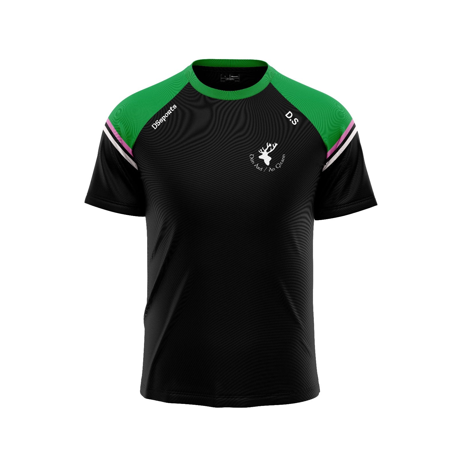 Donard Glen GAA - T-Shirt (Black/Pink) – DSsports