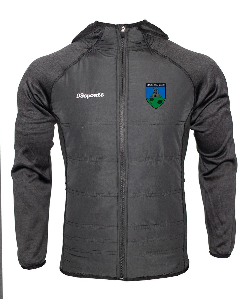 Courtwood GAA - Core Hybrid Black Jacket | Custom GAA Jacket Ireland ...